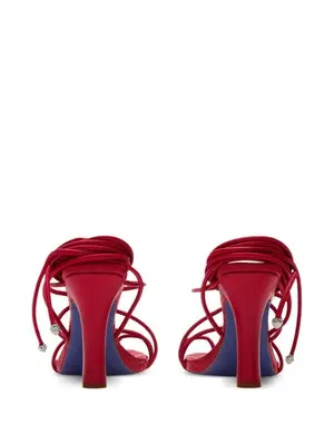 Burberry Ivy Shield Strappy Sandals