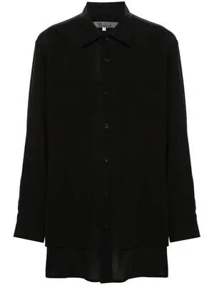 Y’s Overlapping Button-up Shirt