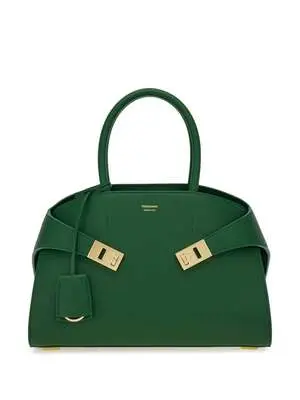 FERRAGAMO Medium Hug Tote Bag - Green