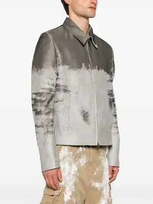 DIESEL J-pylon Abstract-pattern Jacket