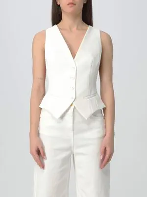 Elisabetta Franchi Waistcoat - Yellow Cream