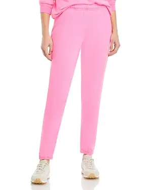Aqua Slim Fit Sweatpants Neon Pink