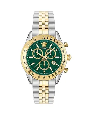 Versace Master Chronograph, 44mm - Two Tone