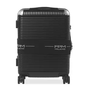 FPM MILANO Bank Zip Deluxe Carry-on Suitcase - Eclipse Black