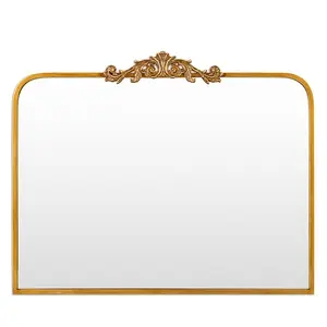 SURYA Aarlen Mantel Mirror - Gold