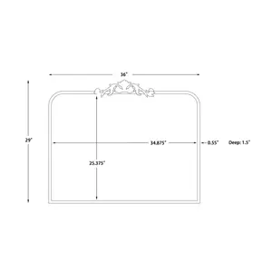 SURYA Aarlen Mantel Mirror