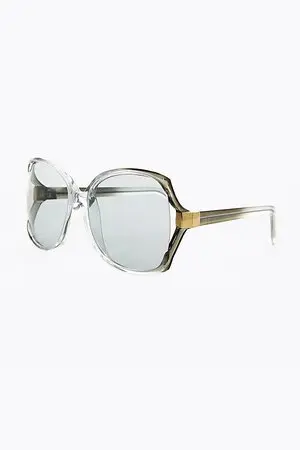 SUNGLASS MUSEUM Vintage Joan Oversized Square Sunglasses