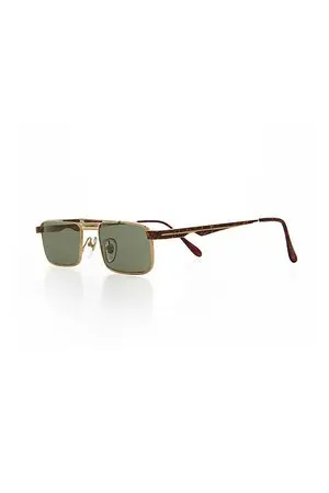 SUNGLASS MUSEUM Vintage Duke Slim Aviator Sunglasses