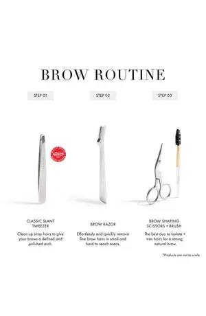 TWEEZERMAN Brow Razor - Silver