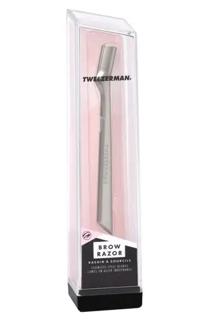 TWEEZERMAN Brow Razor - Silver