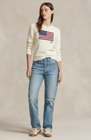 Polo Ralph Lauren Flag Crewneck Sweater