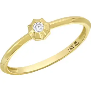 Bony Levy Monaco Diamond Stacked Ring - 18k Yellow Gold