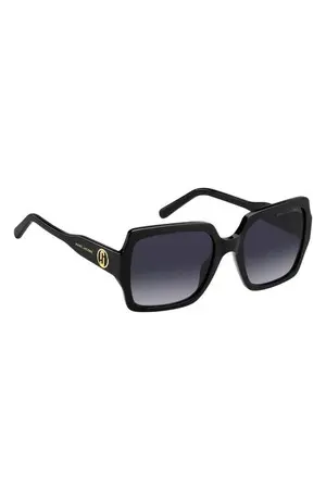 Marc Jacobs 55mm Gradient Square Sunglasses