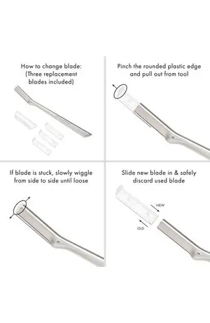 TWEEZERMAN Facial Razor