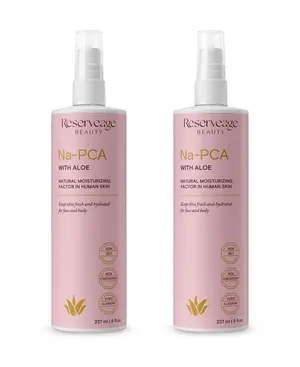 RESERVEAGE Na-pca Spray With Aloe Vera Moisturizing Body Lotion For Dry Skin Anti Aging Face Moisturizer For And - Pink