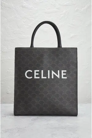 Celine Vertical Cabas Tote Bag - Brown