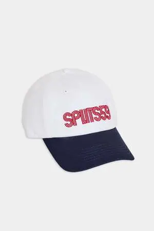 Splits59 Cotton Canvas Cap White/pirate Red