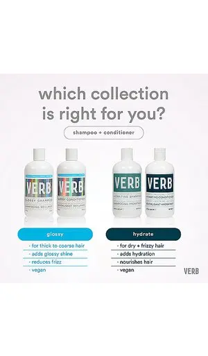 VERB Glossy Shampoo 12oz - N,a