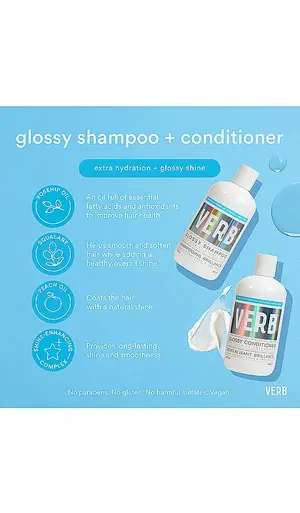 VERB Glossy Shampoo 12oz - N,a