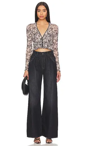 Only Hearts Afternoon Delight Ruched Cardigan Top