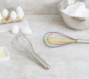 RSVP Colored Silicone Whisk