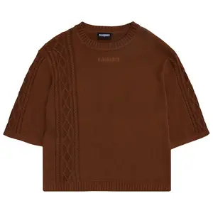 PLEASURES Charlie Mock Neck Knit Shirt