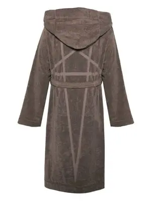 Rick Owens Pentagram Cotton Bath Robe