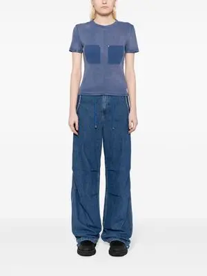 DION LEE Parachute Straight-leg Jeans - Blue