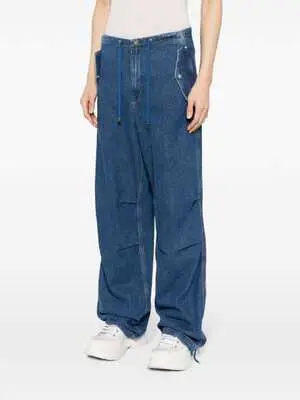 DION LEE Parachute Straight-leg Jeans - Blue