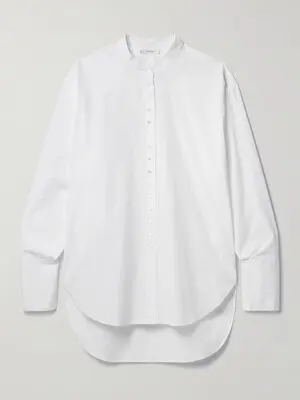 THE ROW Ridla Cotton-poplin Shirt