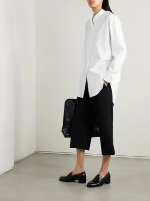 THE ROW Ridla Cotton-poplin Shirt