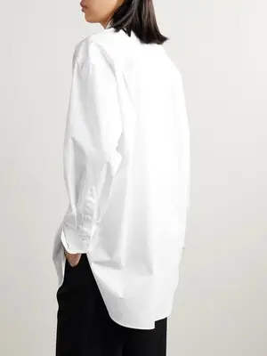 THE ROW Ridla Cotton-poplin Shirt