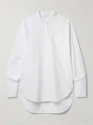 THE ROW Ridla Cotton-poplin Shirt
