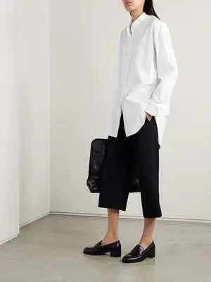 THE ROW Ridla Cotton-poplin Shirt