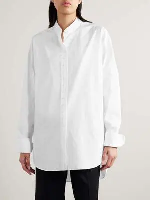 THE ROW Ridla Cotton-poplin Shirt