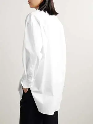 THE ROW Ridla Cotton-poplin Shirt