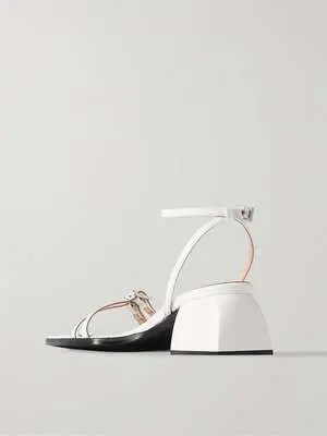 NODALETO Bulla Laetitia Crystal-embellished Sandals