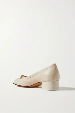 MAISON MARGIELA Tabi Split-toe Leather Ballet Flats