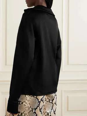 JIL SANDER Jersey Half-zip Sweatshirt