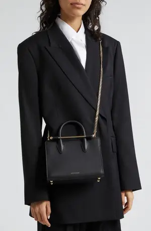 Strathberry Mini Tote - Black