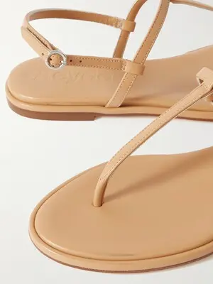 AeydĒ Nala Leather Sandals - Neutrals