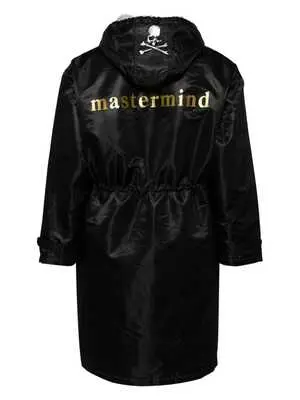 MASTERMIND WORLD Logo-print Hooded Coat