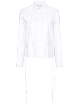 Alberta Ferretti Pleat-detail Shirt