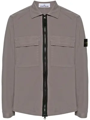 Stone Island Compass-badge Shirt Jacket