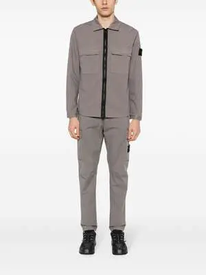 Stone Island Compass-badge Shirt Jacket