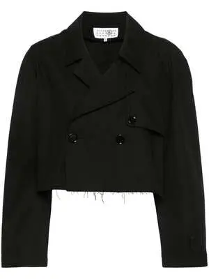 MAISON MARGIELA Double-breasted Cropped Jacket