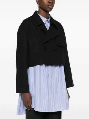 MAISON MARGIELA Double-breasted Cropped Jacket