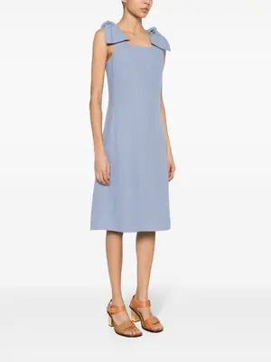 Chloé Linen Midi Dress