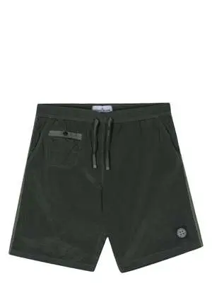 Stone Island Compass-motif Swim Shorts
