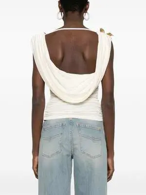 Blumarine Sleeveless Satin Top